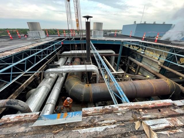 Collapsed Pipe Emergency - Monarch Welding & Engineering